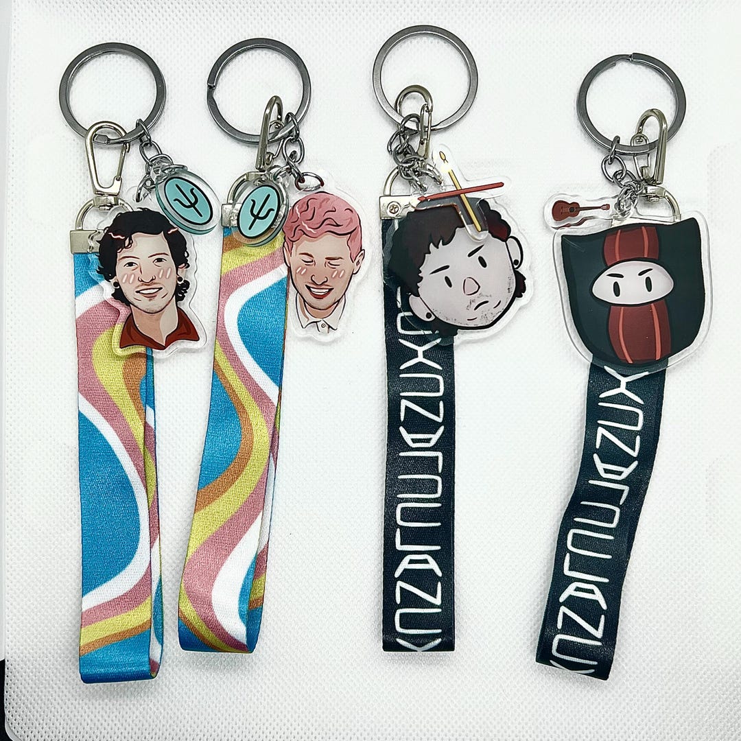 Twenty One Pilots Lanyard Keychains - Etsy