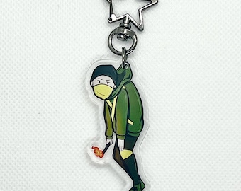 Clancy Tyler Joseph Twenty One Pilots Keychain - Etsy