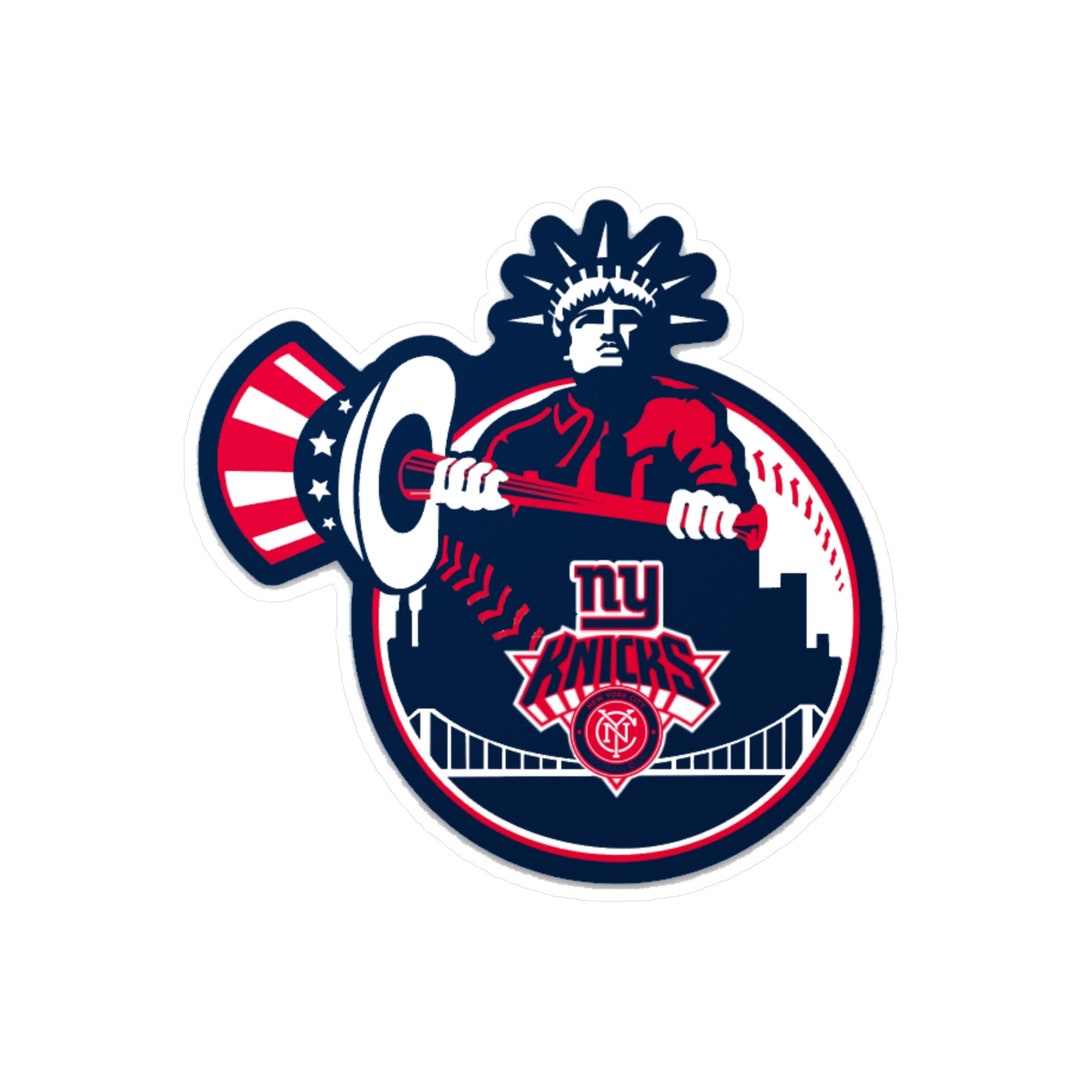 Custom New York Pro Sports Vinyl Decal Giants Yankees Knicks Rangers ...