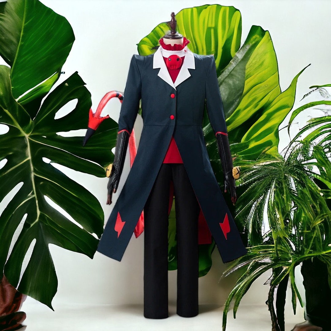 Lucifer Hazbin Cosplay Costume Dust Angel Roleplay Costume Alastor ...