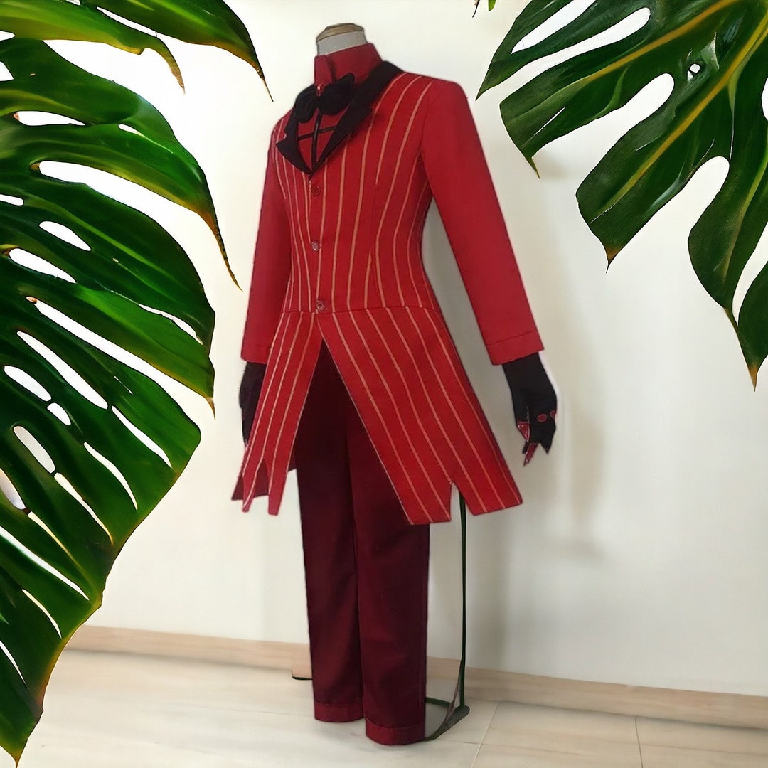 Alastor Hazbin Cosplay Costume Alastor Cosplay Hazbin Roleplay Outfit ...
