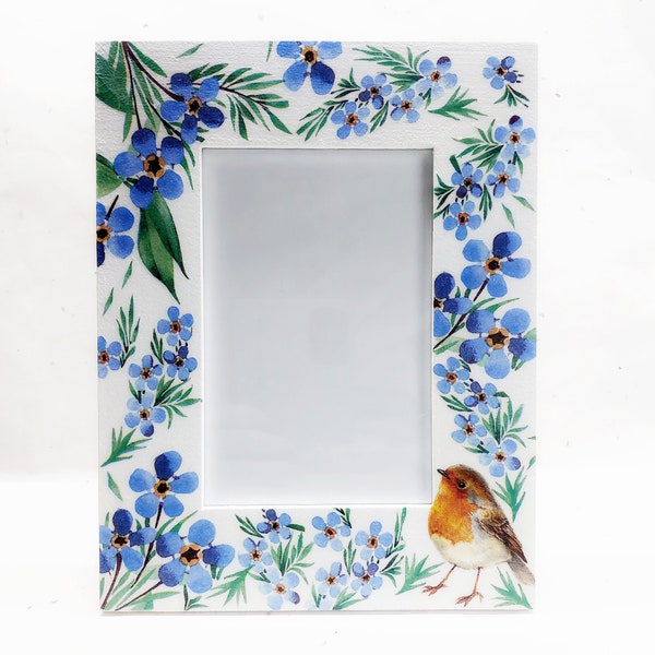 Robin Photo Frame - Etsy UK
