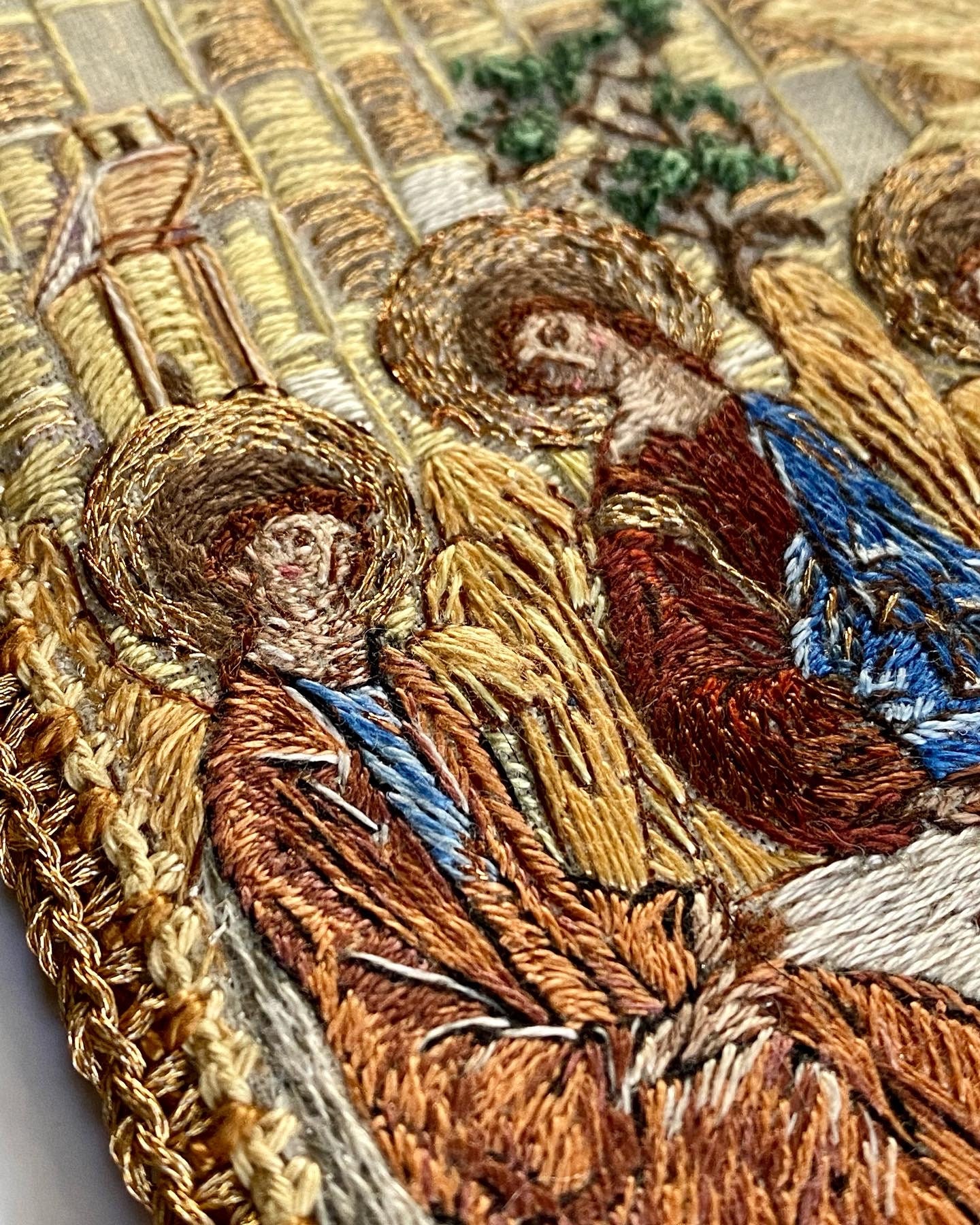 Embroidered Bookmark - Etsy