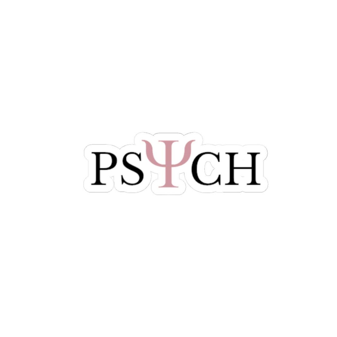 Psychology Student Sticker | Greek Psi Logo, Laptop Decal - Etsy Australia