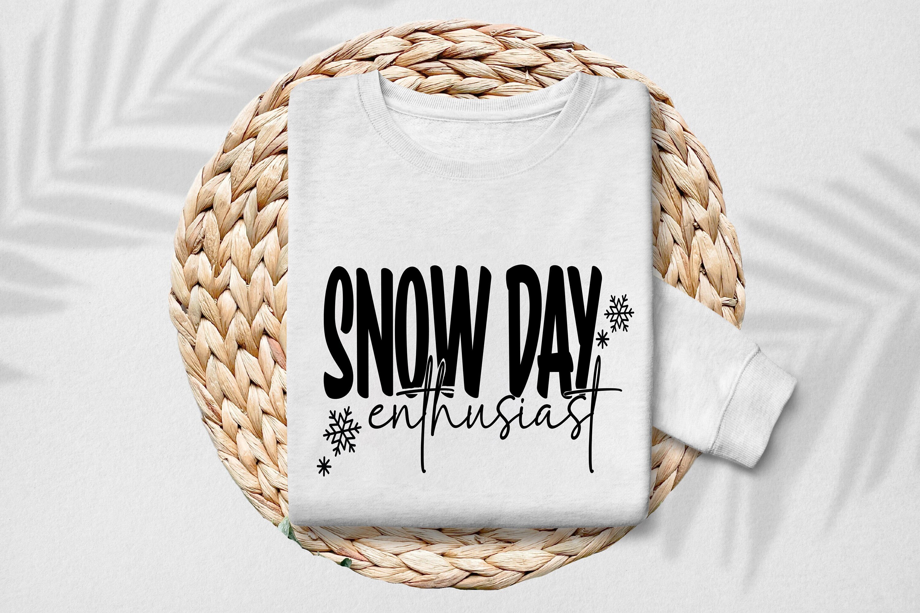 Snow Day Enthusiast SVG Snow Day SVG Snow Cutfile Love Snow Svg Snow ...