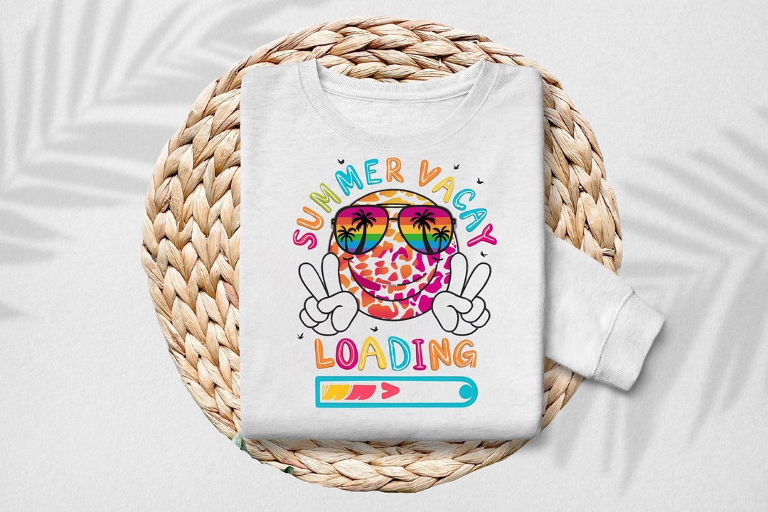 Summer Vacation Loading PNG: Teacher End of Year Design (digital ...