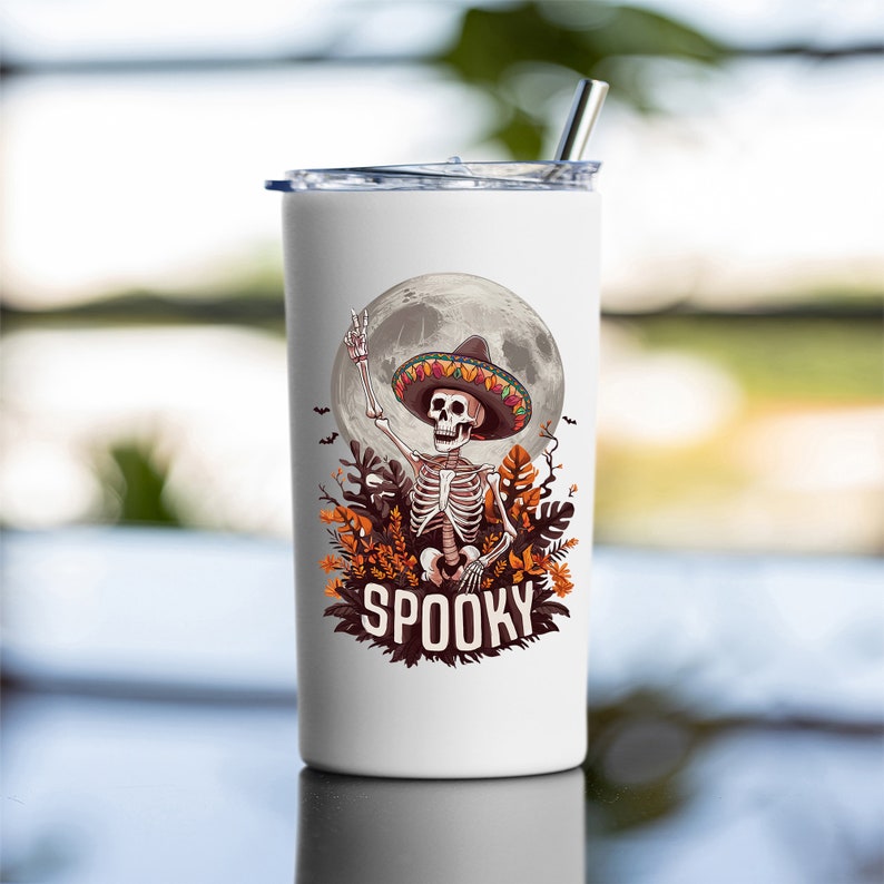 Spooky Season Halloween Png, Retro Halloween Png, Skeleton Png, Fall ...