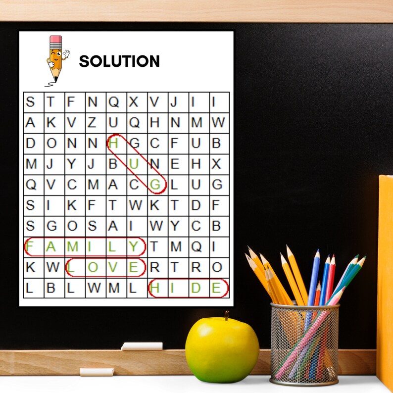 Home Sweet Fun, Printable Home Word Search Games, Fun Home Word Search ...