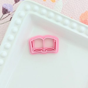 Open Book Polymer Clay Cutter Sculpting Tools Earrings Jewelry Making ...