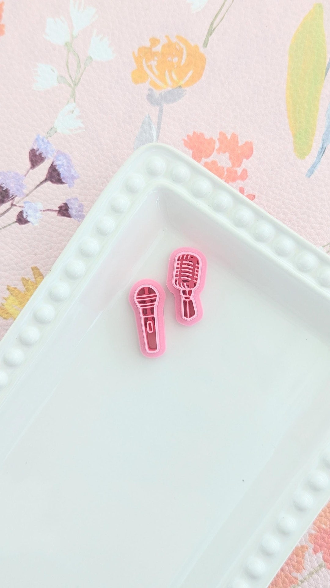 Mic Polymer Clay Cutters Sculpting Tools Earrings Embossing Mold Craft ...