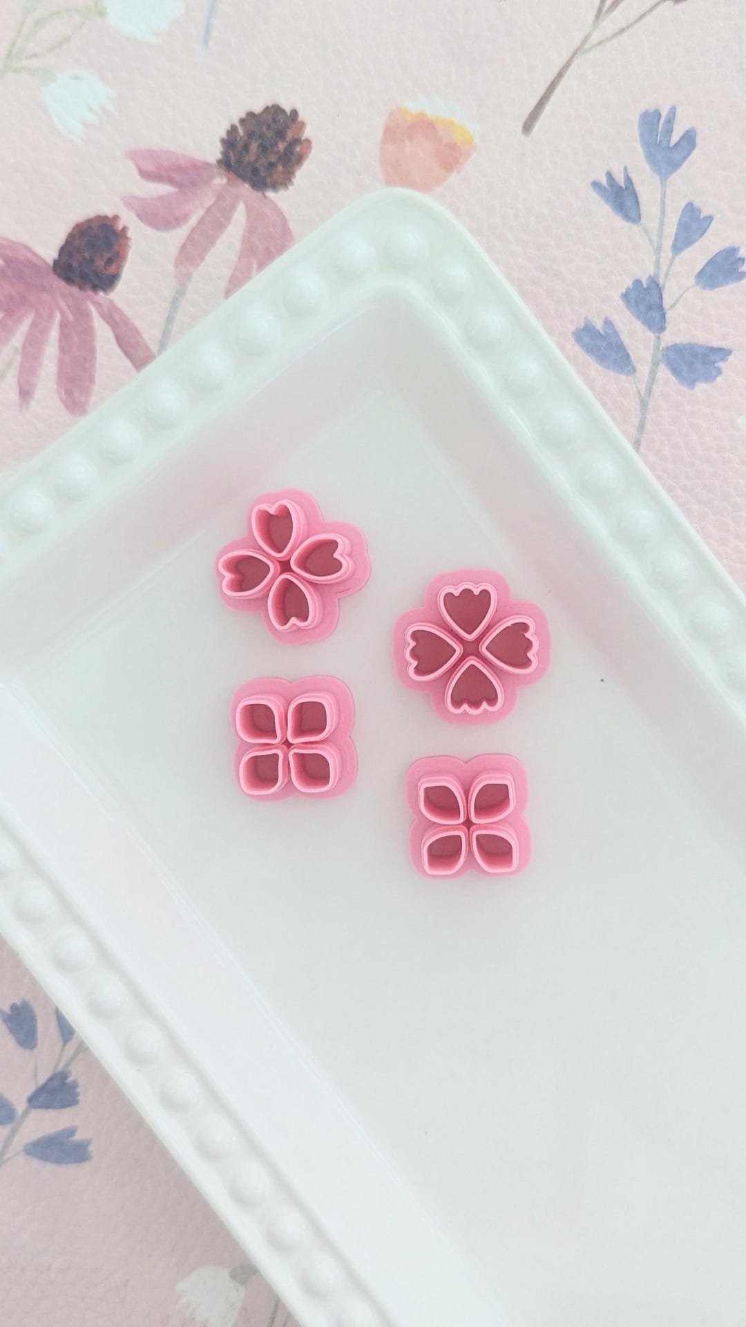 Flower Pedal Set Polymer Clay Cutters Flower Making Tools Floral - Etsy