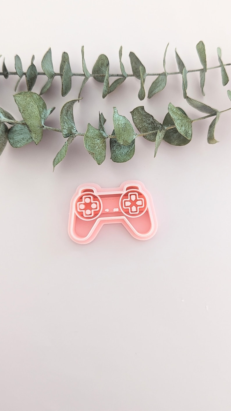 Game Controller Polymer Clay Cutters Sculpting Tools Earrings Jewelry Making Embossing Mold ...