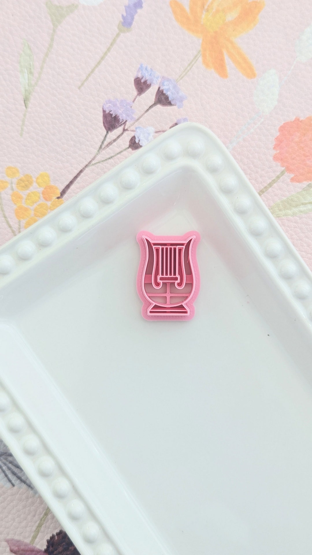 Greek Harp Polymer Clay Cutter Jewelry Making Musical Music Greek ...
