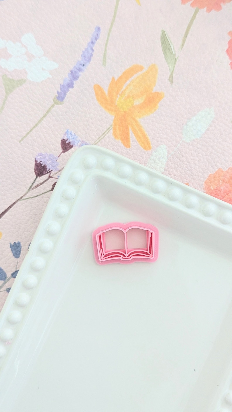Open Book Polymer Clay Cutter Sculpting Tools Earrings Jewelry Making ...