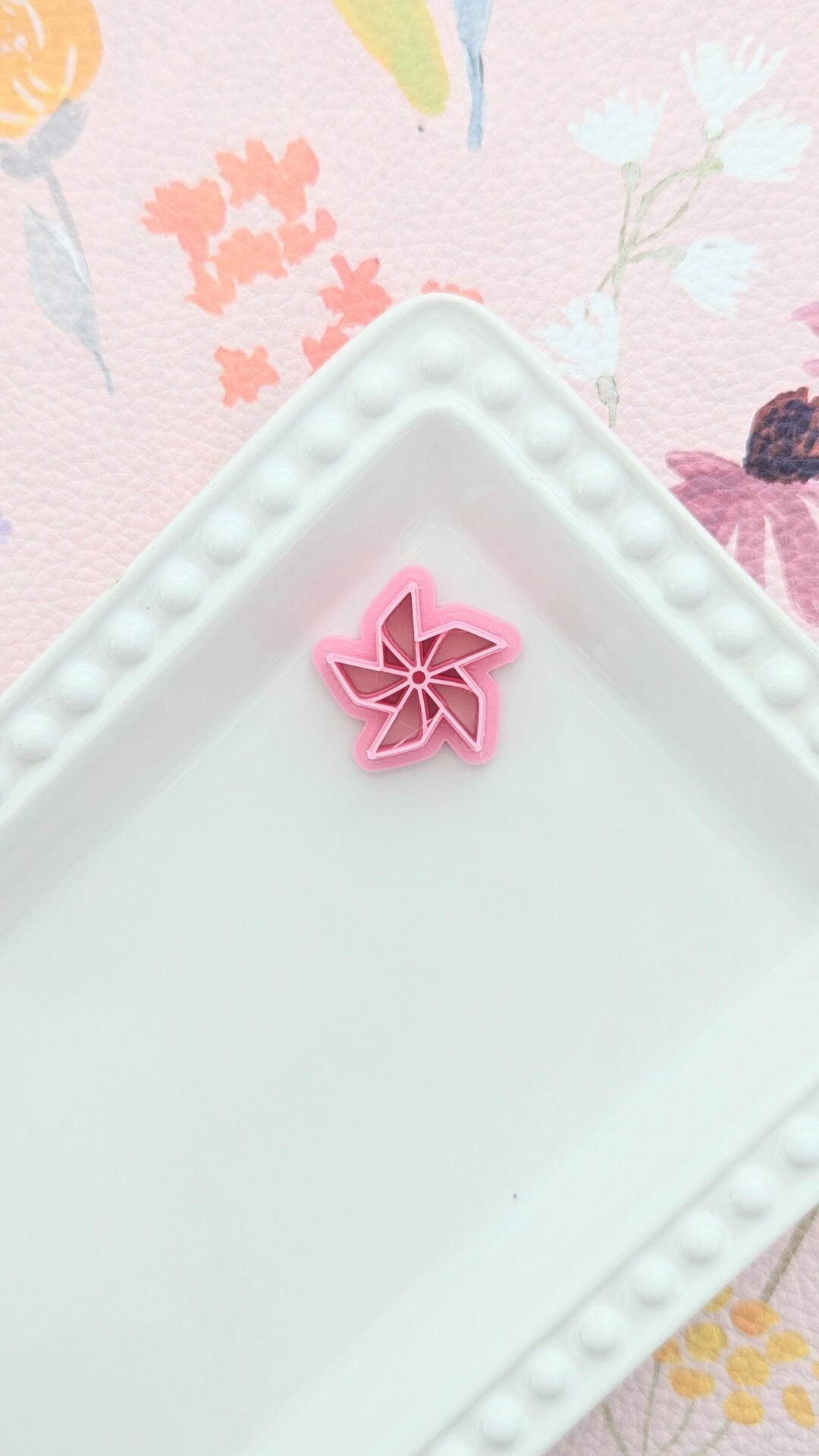 Pinwheel Clay Cutter Sculpting Tools Earrings Jewelry Making Embossing ...