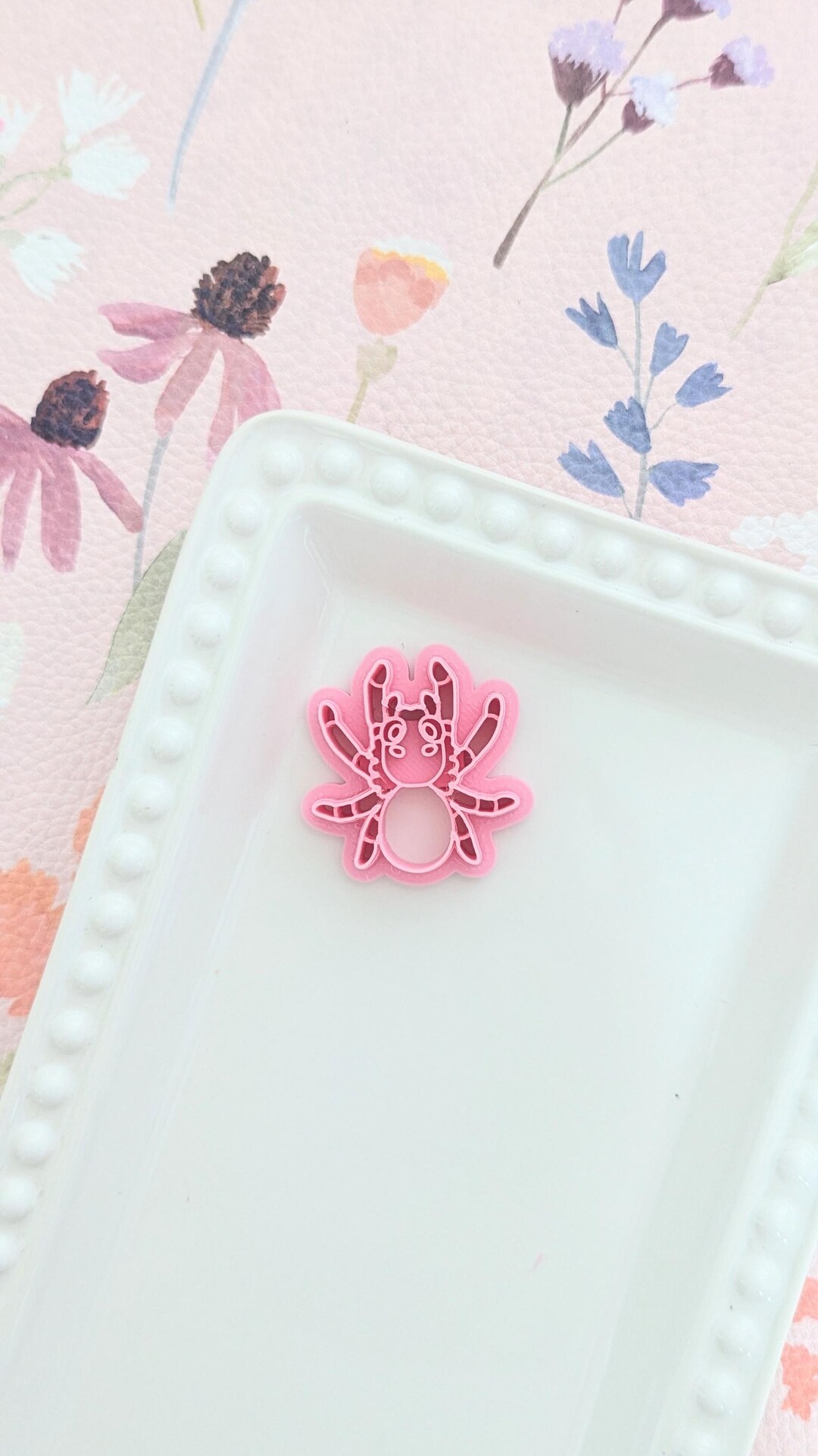 Spider Polymer Clay Cutter: Halloween Jewelry Making, Craft Supplies - Etsy