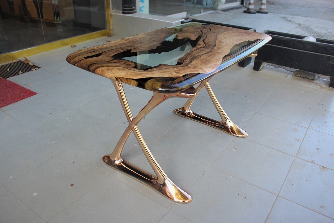 Custom Resin Desk, Epoxy Home Office Desk, Console Table, Student Desk ...
