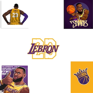 Lebron James SVG Bundle, Lebron James PNG Bundle,basketball Star SVG - Etsy