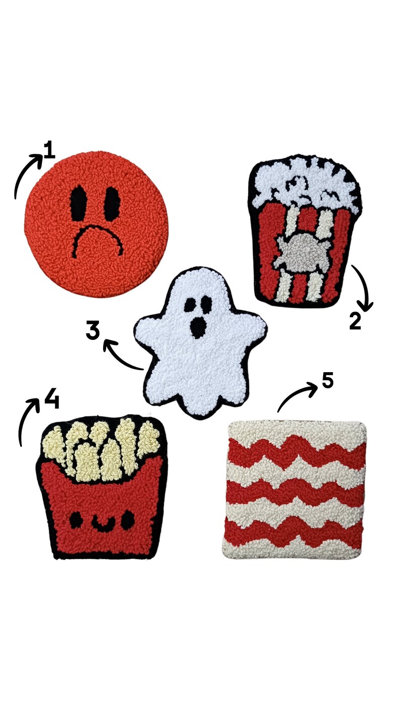 Punch Needle Coaster,tufted Coasters,diy Punch Embroidery Kit,gift ...