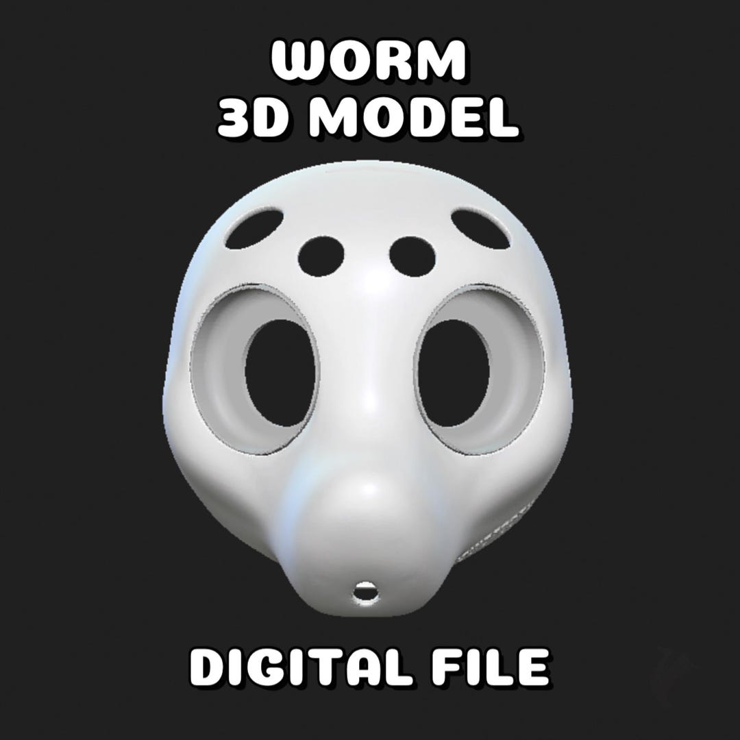 Worm on a String Fursuit 3D Model - Etsy