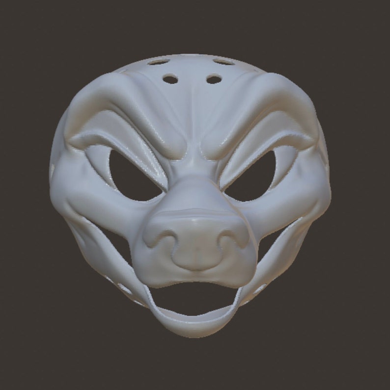 Sassy Canine 3D Model Fursuit Base .stl File - Etsy