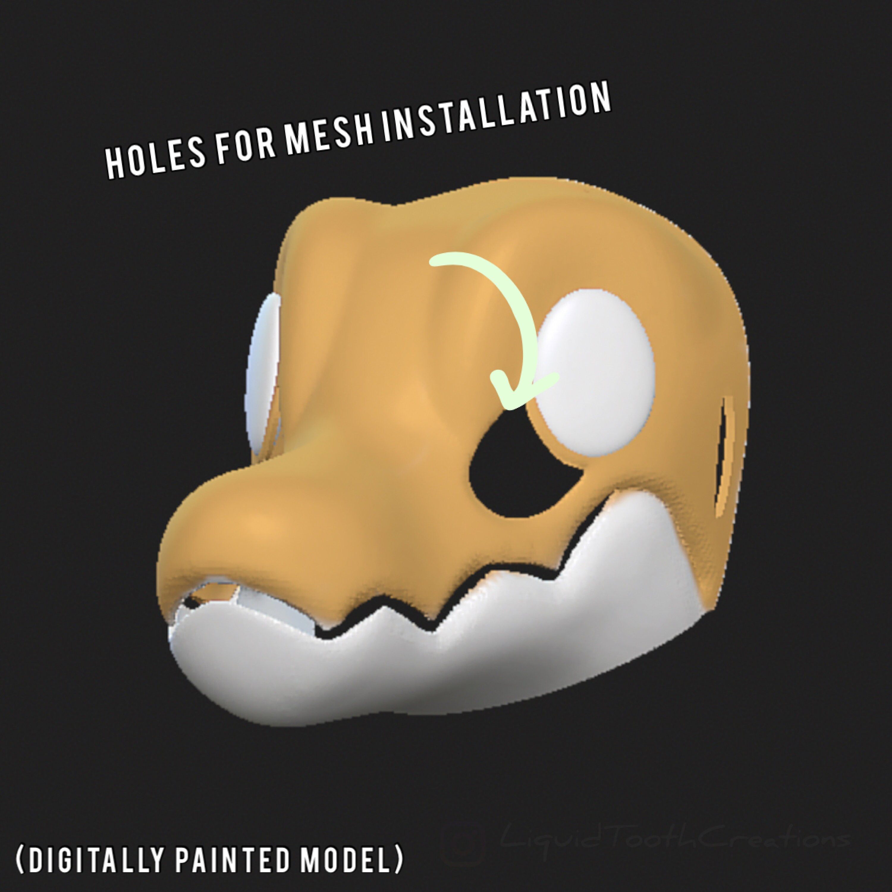 Gummigoo Cosplay/fursuit Base 3D Model - Etsy