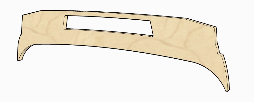 Headliner Shelf Campervan, Vanlife Storage Solutions, Face Plate ...