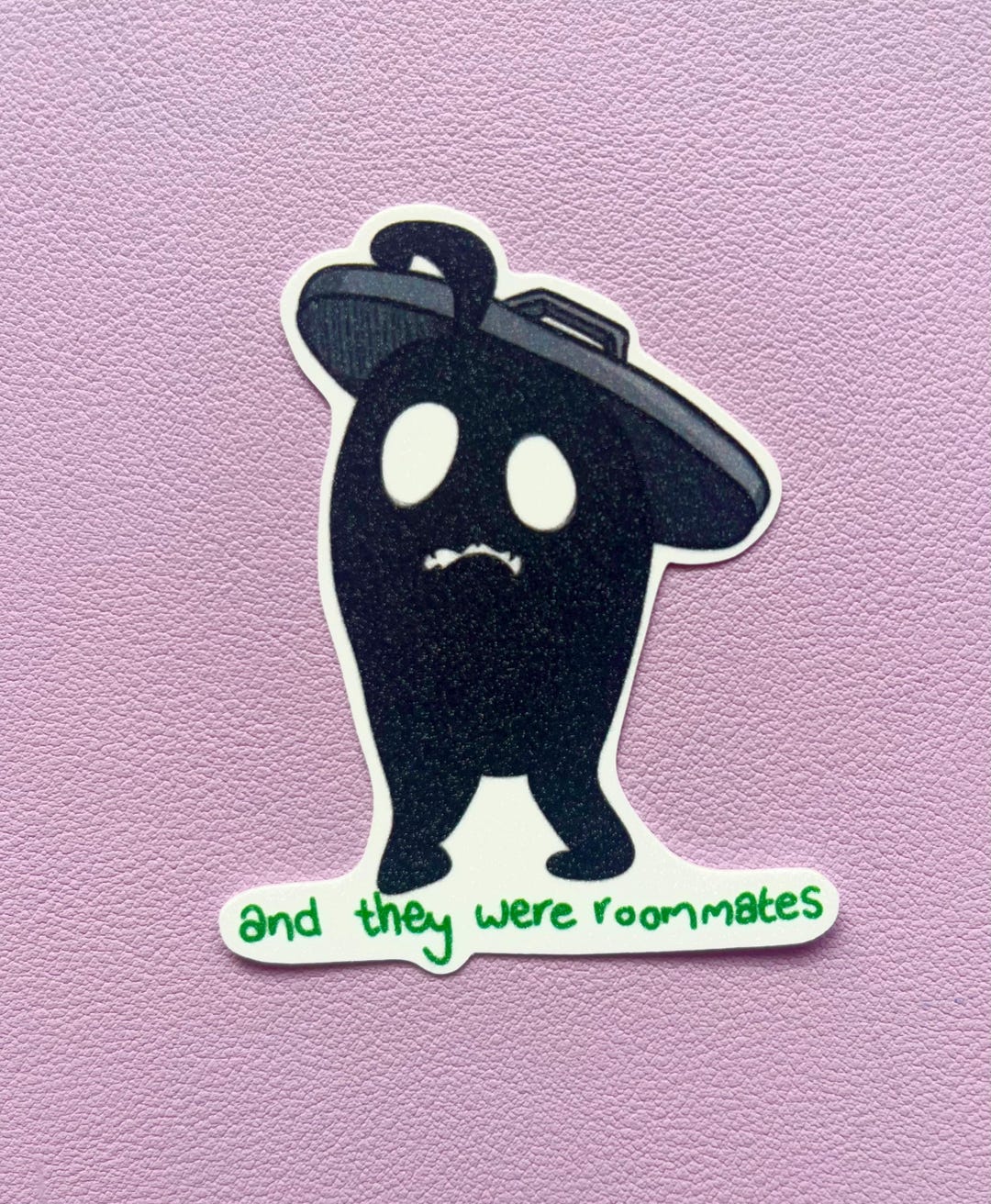 Krobus Sticker // Stardew Valley Inspired Aroace Queer Platonic Krobus ...