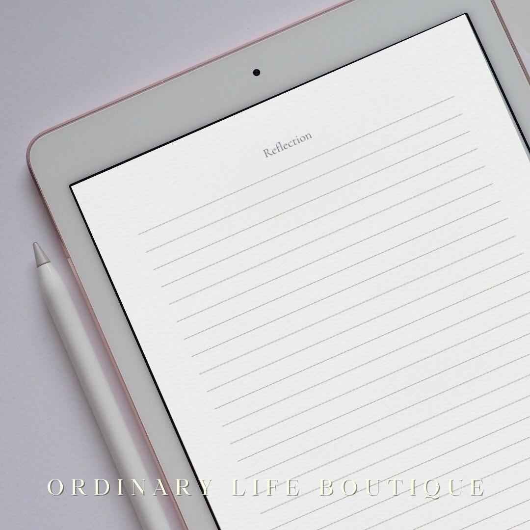 Self-reflection Journal Guided Planner for Personal Growth Mindfulness ...