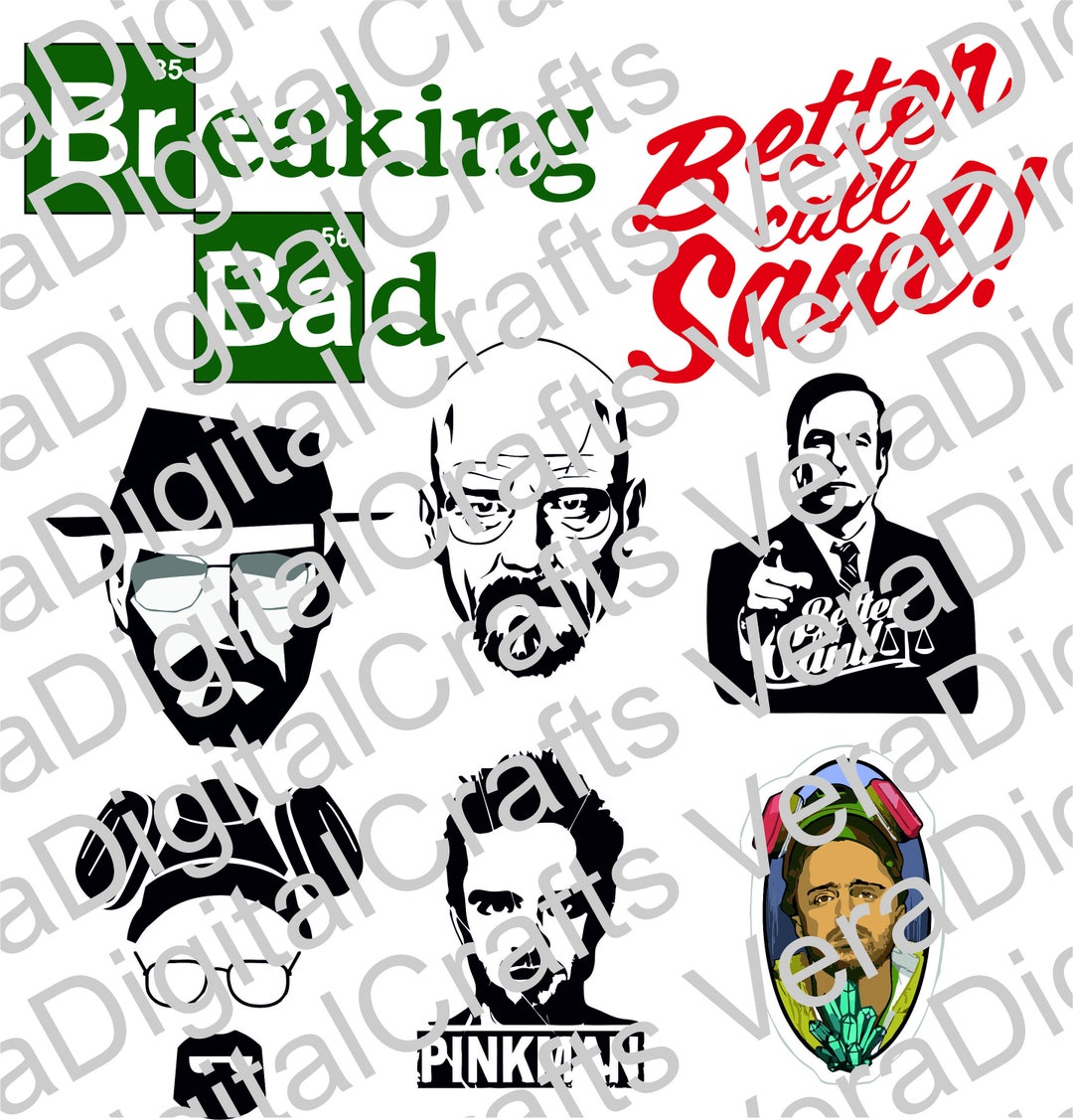 HD Breaking Bad vectors png jpeg pdf dxf svg eps - Etsy Portugal