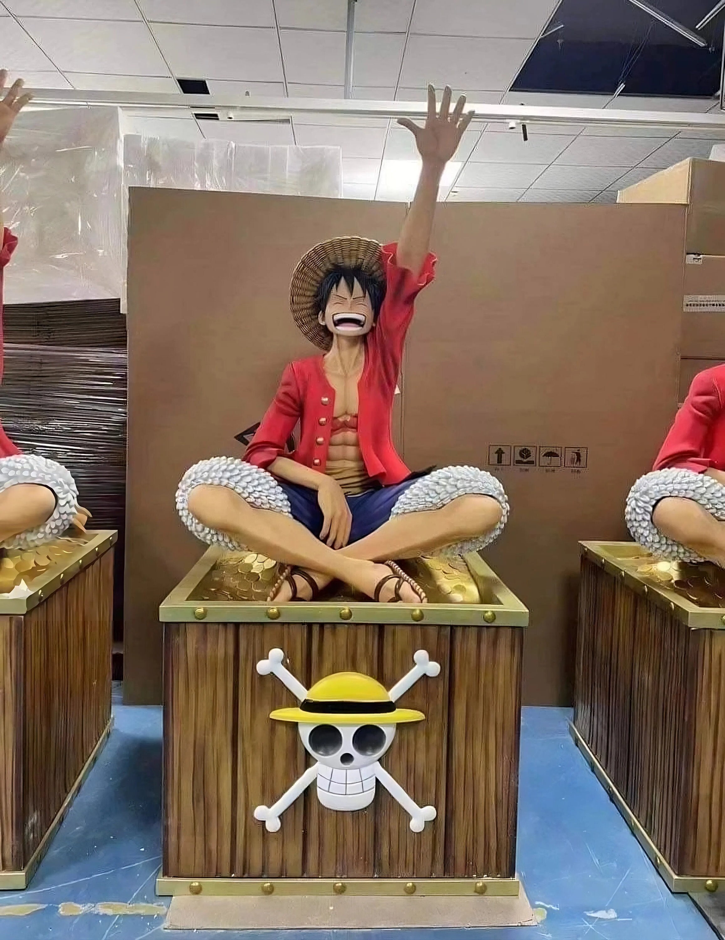 One Piece, Monkey D. Luffy Real Life Size Statue - Etsy Canada