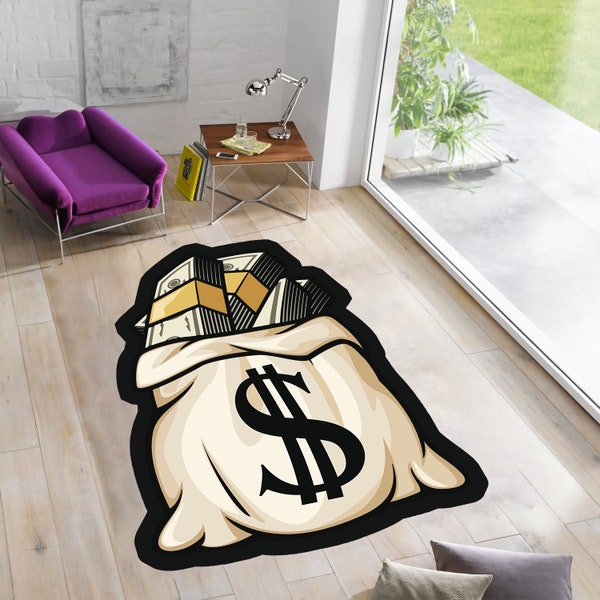 Money Money Rug - Etsy