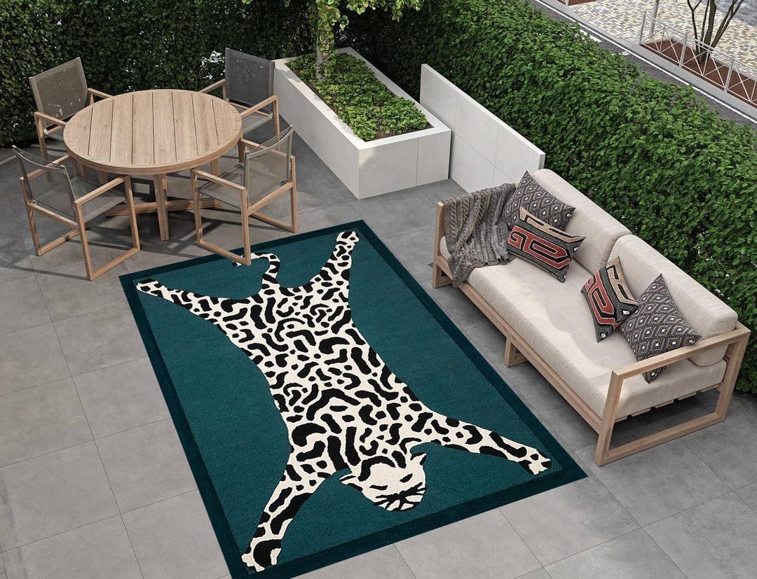 Animal Print Outdoor Rug