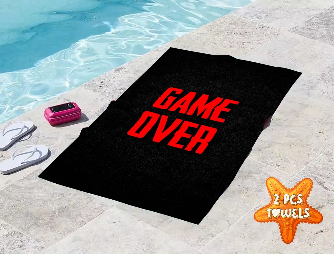 Gamer Towels,game Towels,boys Towel,beach Towel Set,pool Towel Set ...