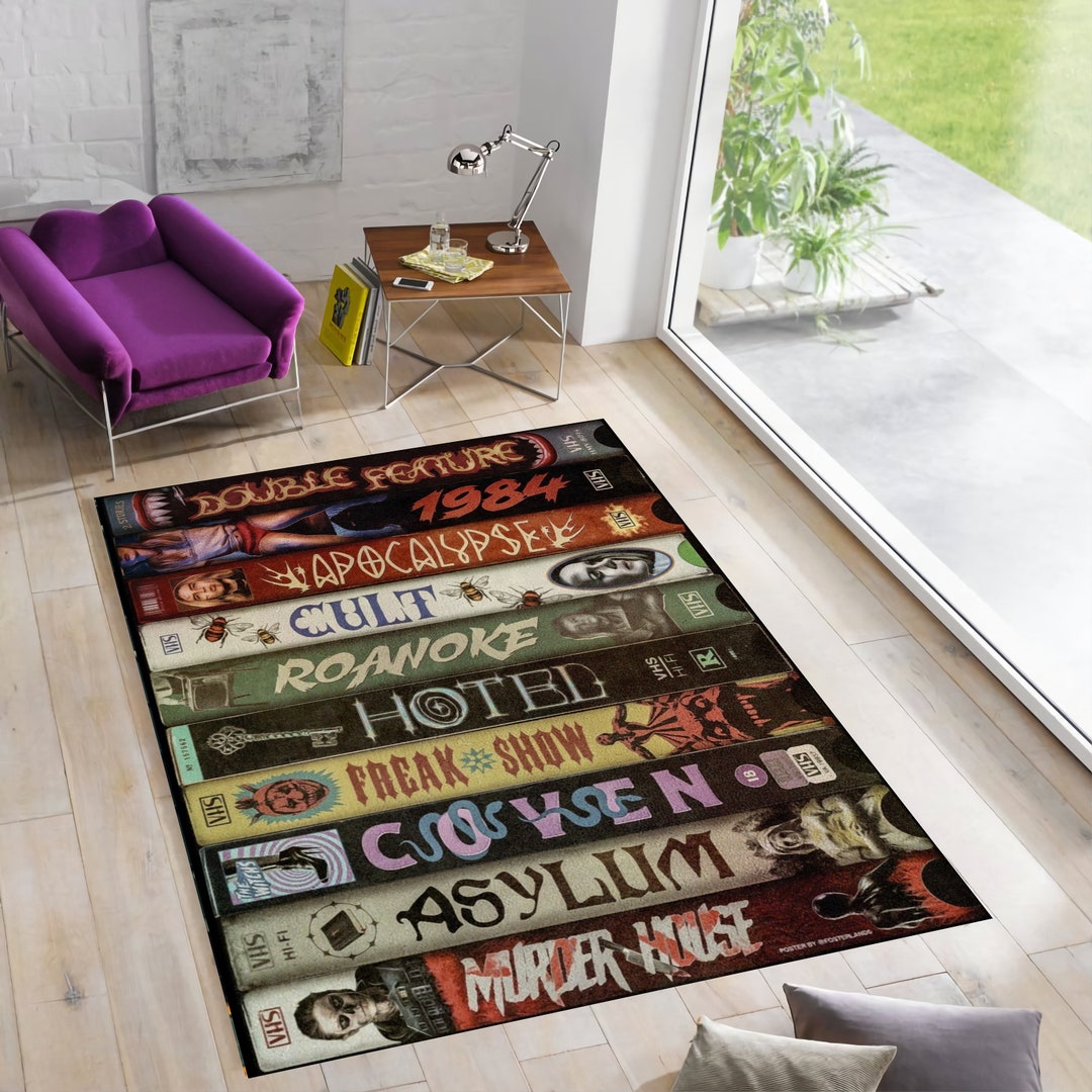 Horror Movie Rug,american Horror Movie Rugs,scary Movie Rug,rug for ...