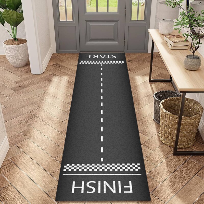 Race Track Rug - Etsy