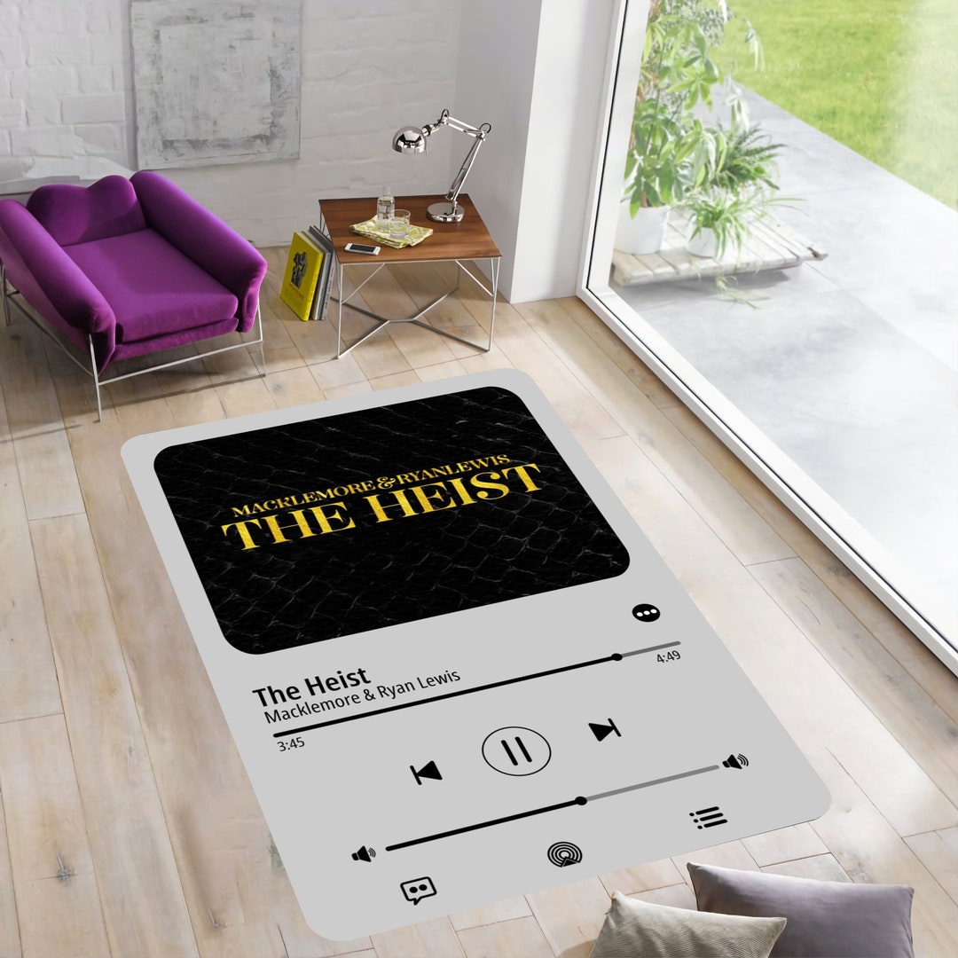 Album Cover Rug,favorite Music Album Rug,personalizable Digital Music ...