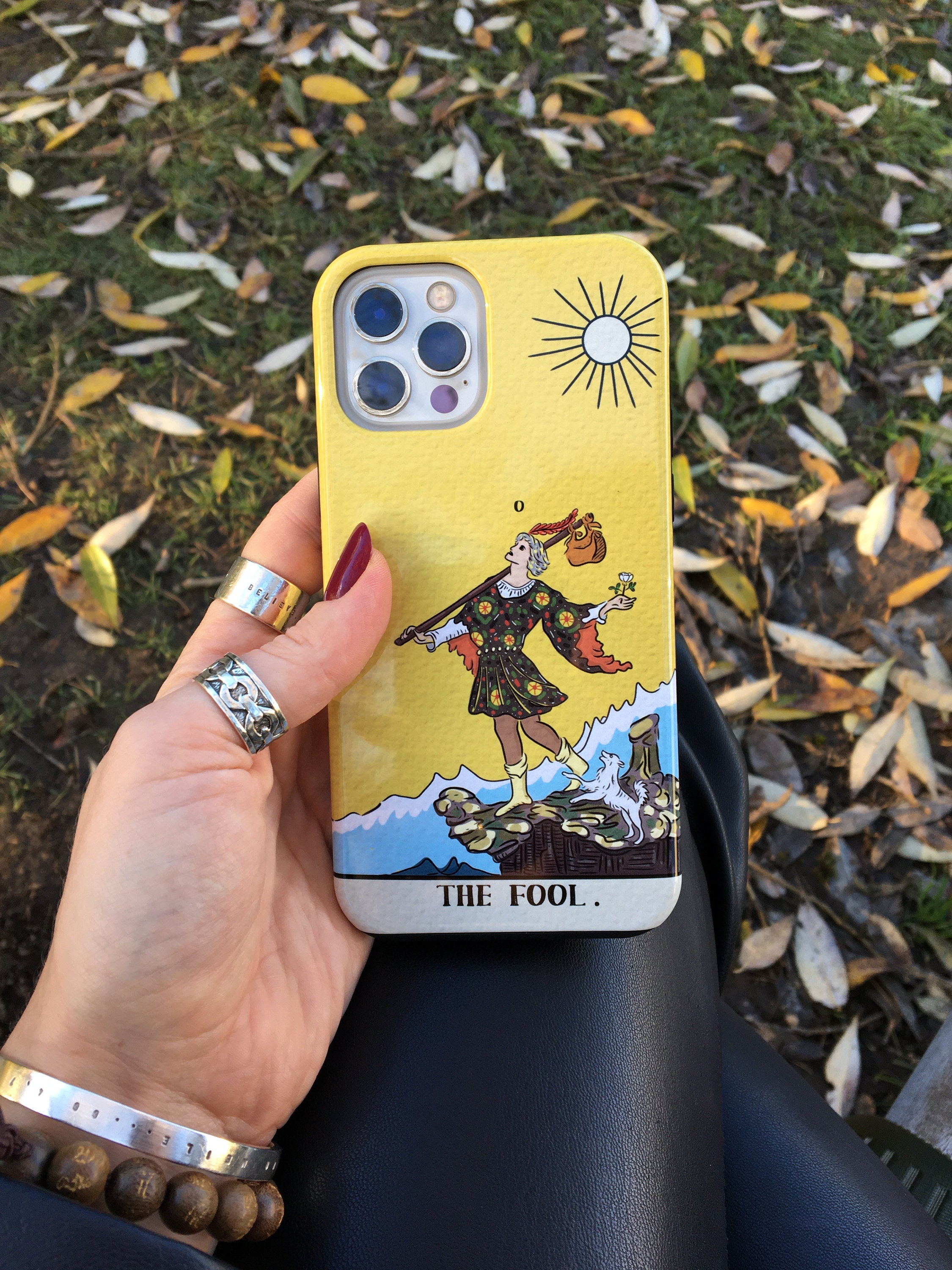 Adventure Awaits the Fool's Tarot Phone Case Manifestation Phone Case ...