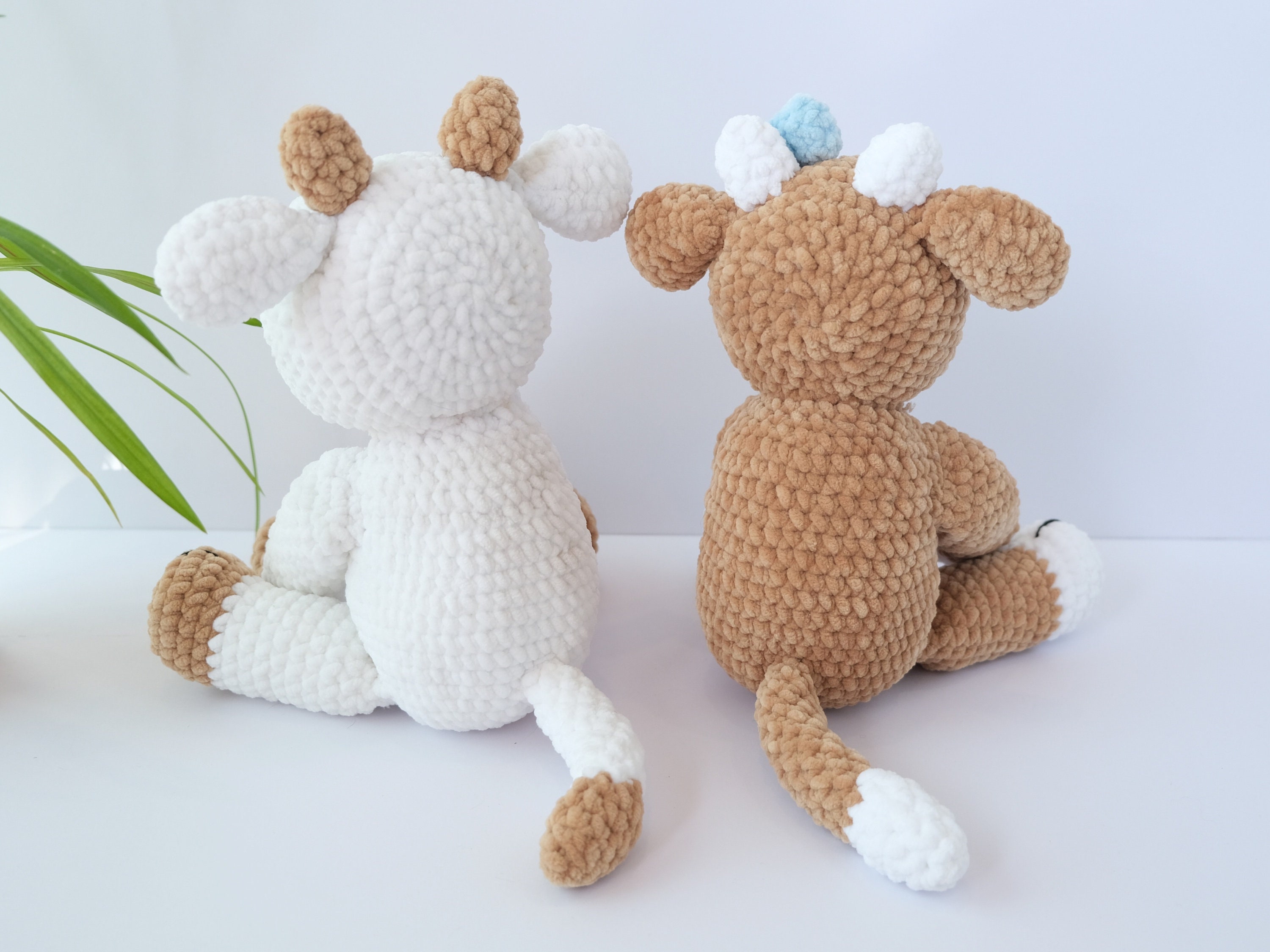 Elsa the Cow Crochet Pattern, Beginner-friendly Amigurumi, Crochet Cow ...