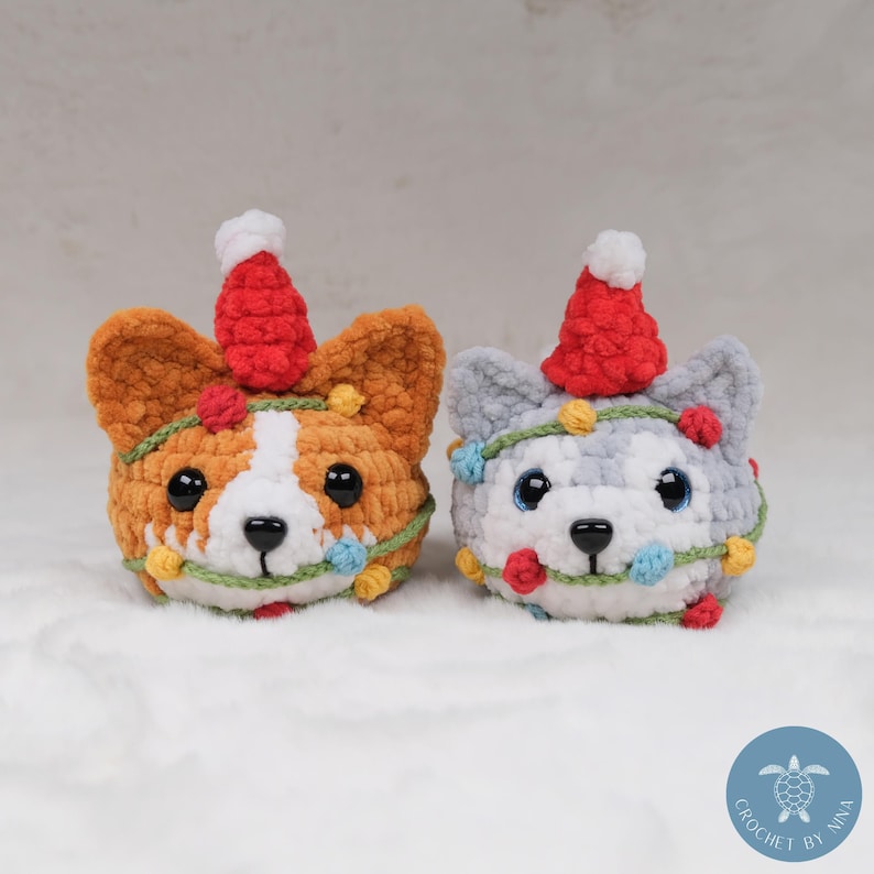 9-in-1 Chubby Bun Dog, NO SEW and Beginner Friendly, Crochet Pattern ...