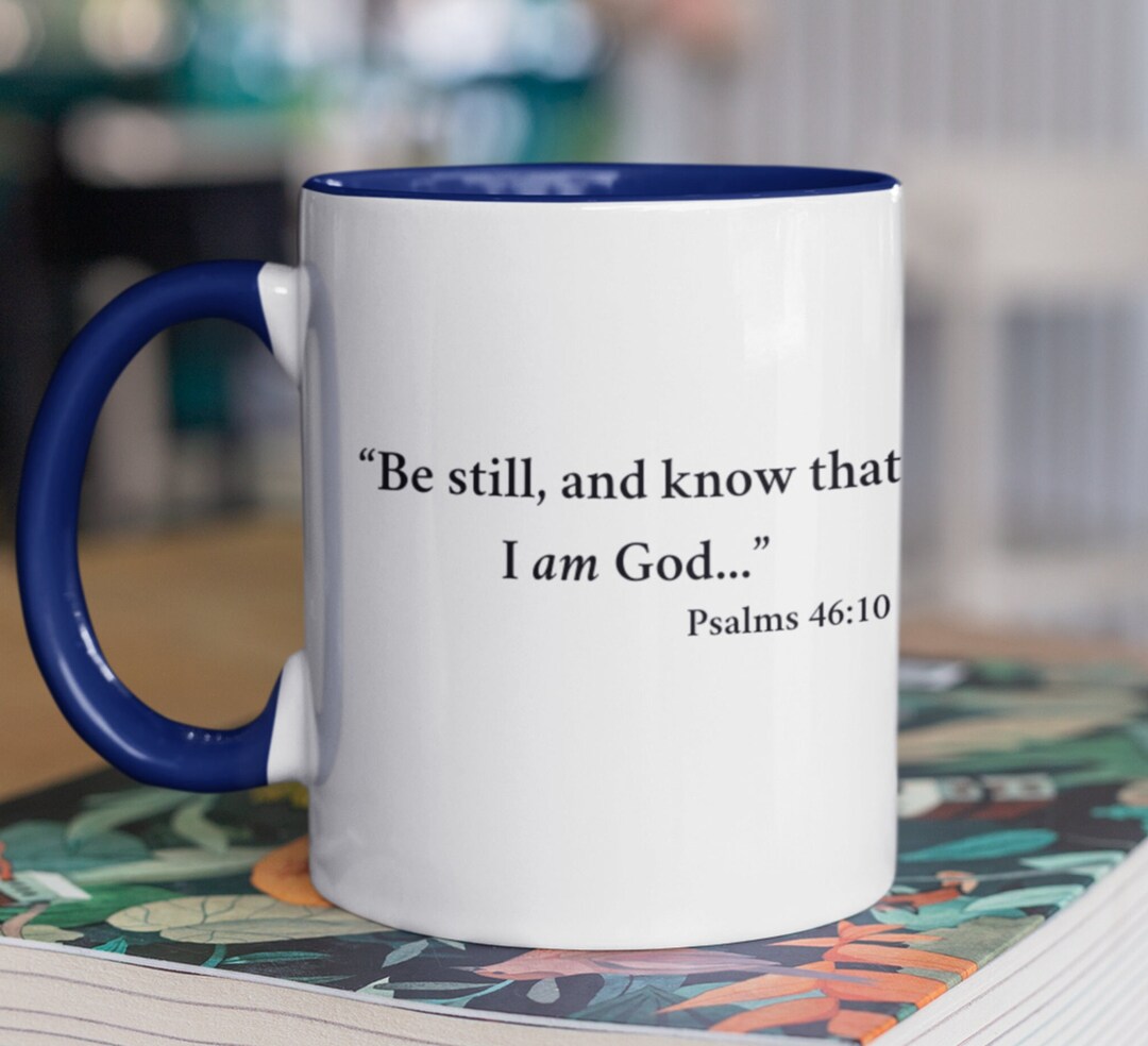 Coffee Mug Bible Verse Mug Psalms Mug Religious Mug Spiritual Mug ...