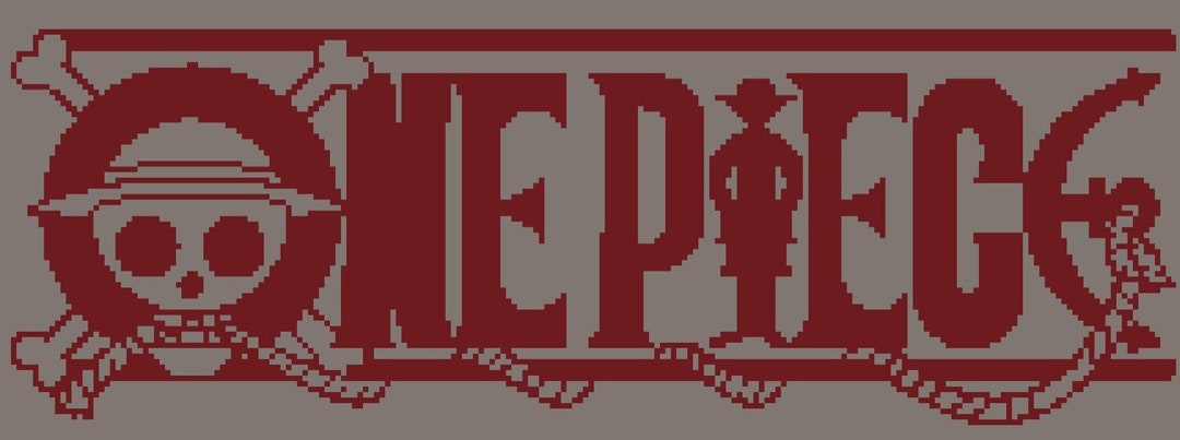 One Piece Crochet Pattern Graph With Written Instructions - Etsy