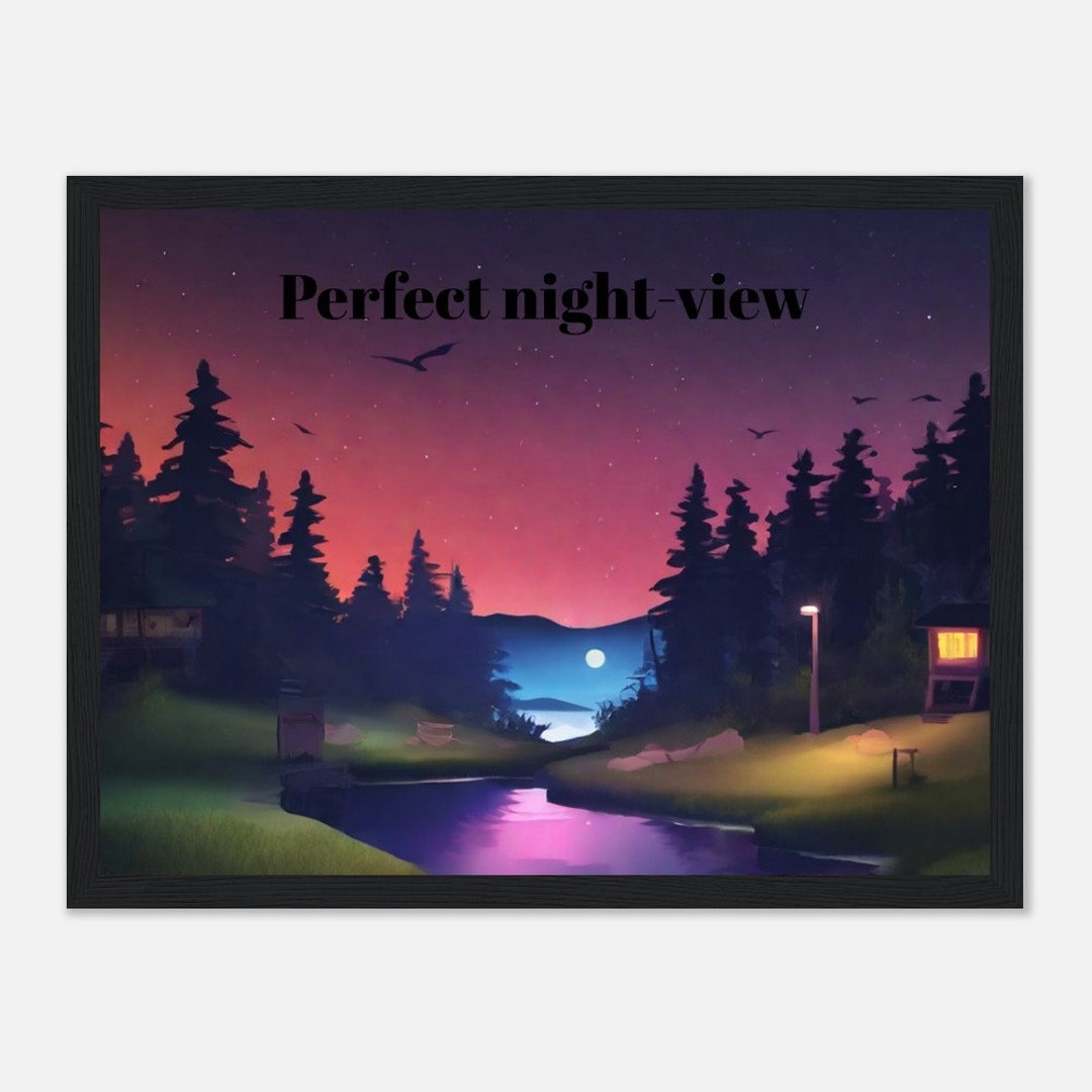 The Perfect Lo-fi Night View Especially Handcrafted for Lo-fi - Etsy
