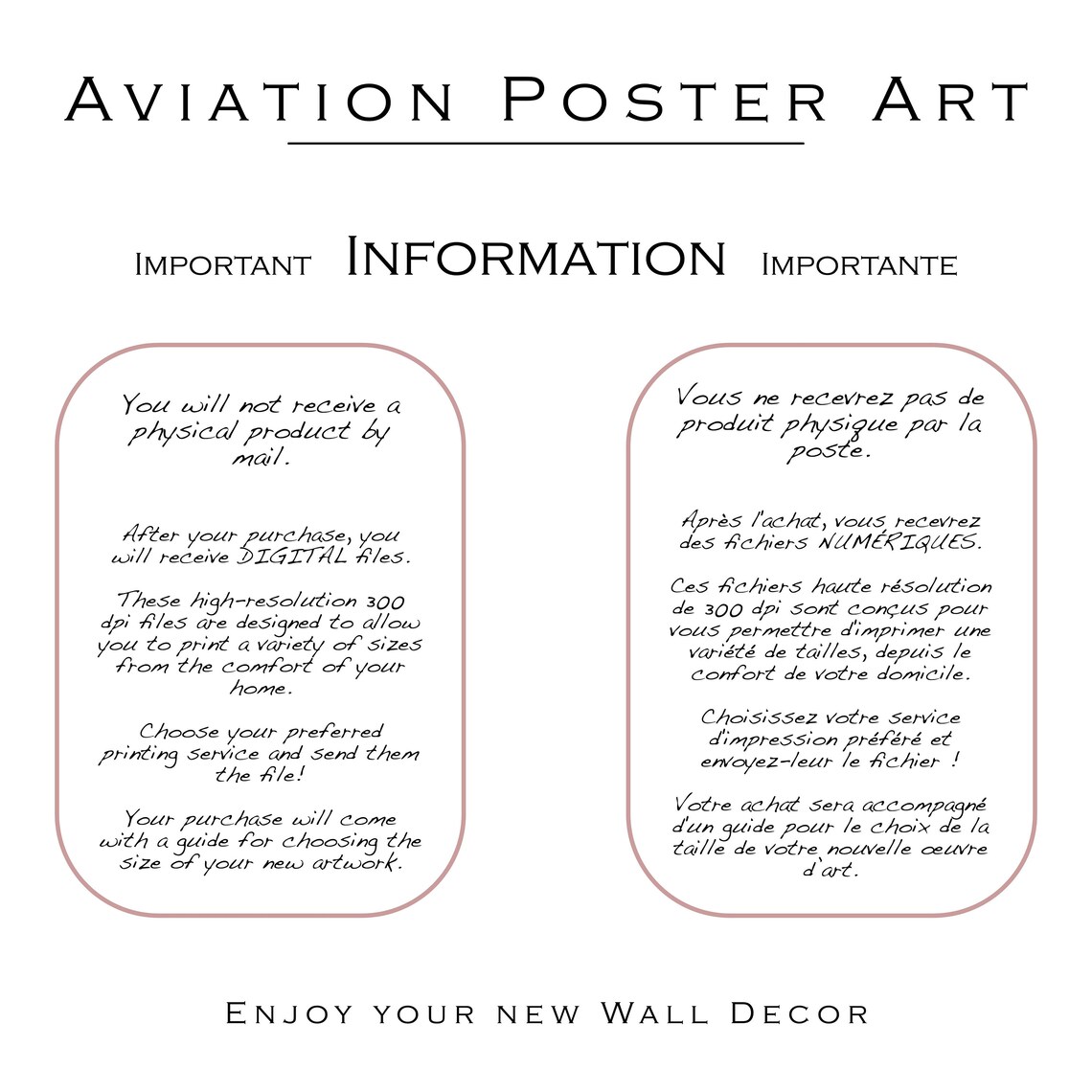 Aviation Poster for Wall Decoration Pilot Portrait Vintage Aircraft ...