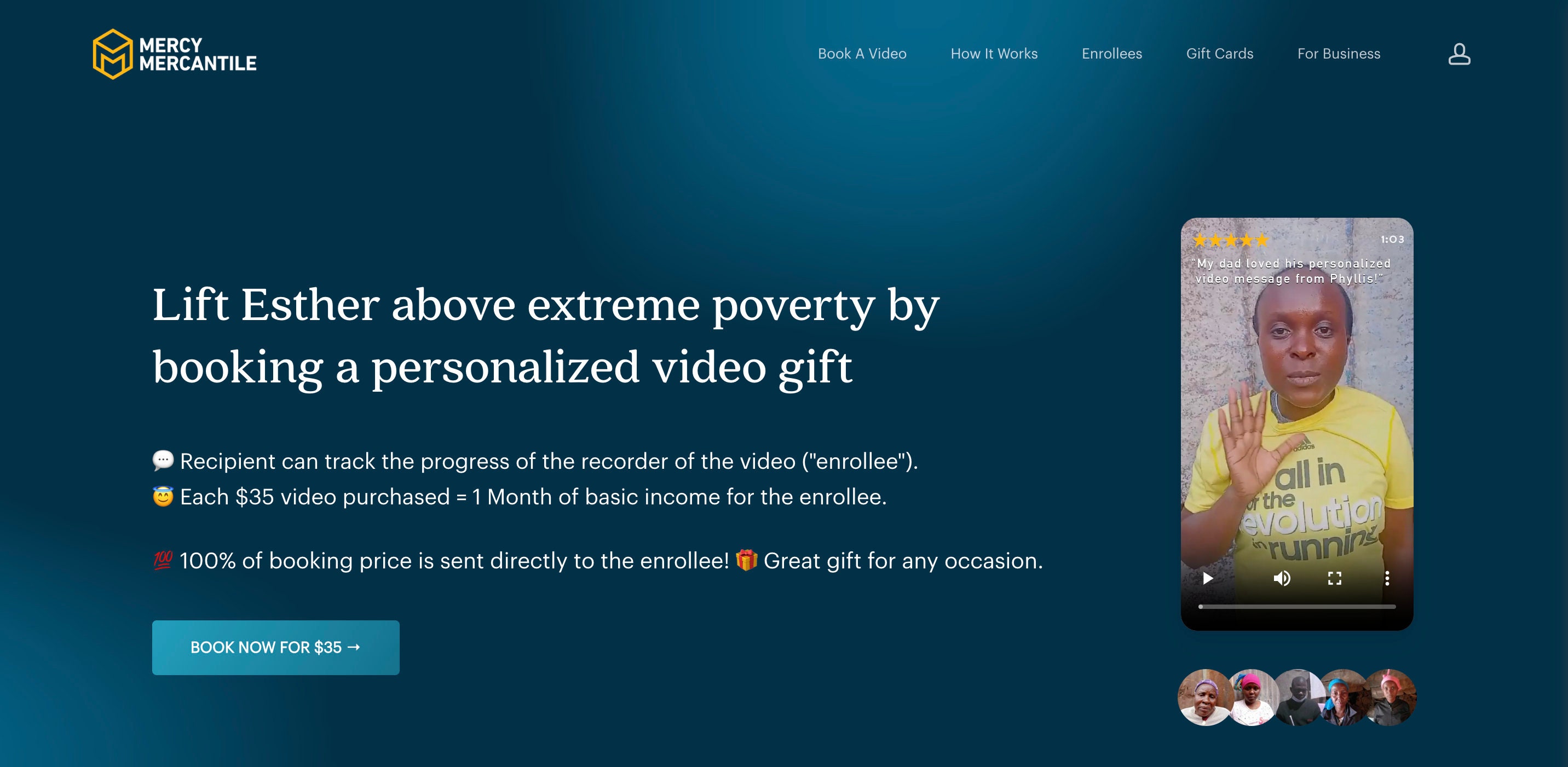 Personalized Video Birthday Greeting That Ends Poverty - Etsy