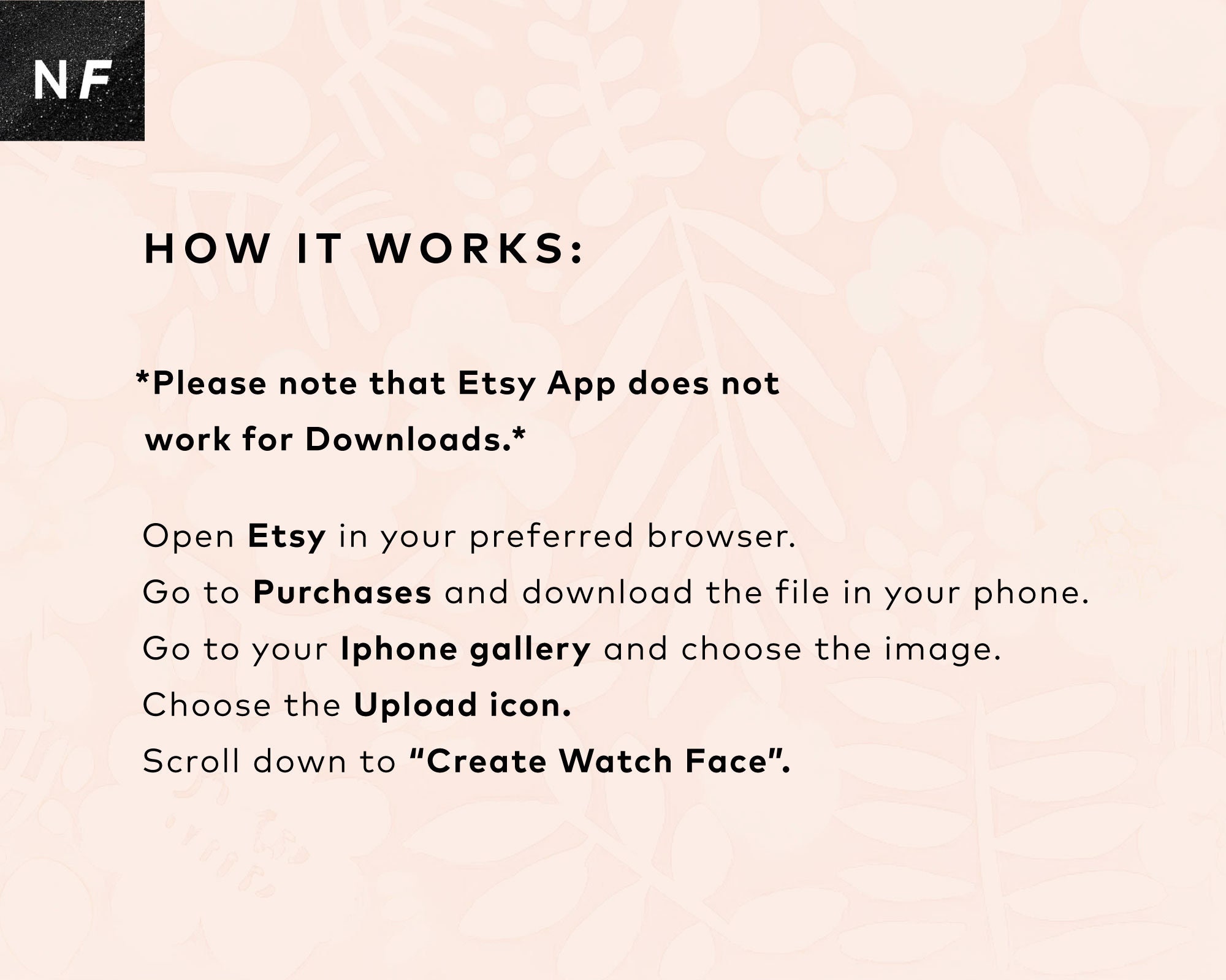 Apple Watercolor Watch Wallpaper, Heart Aura Apple Watch, Digital Watch Face, Feminine Watch ...