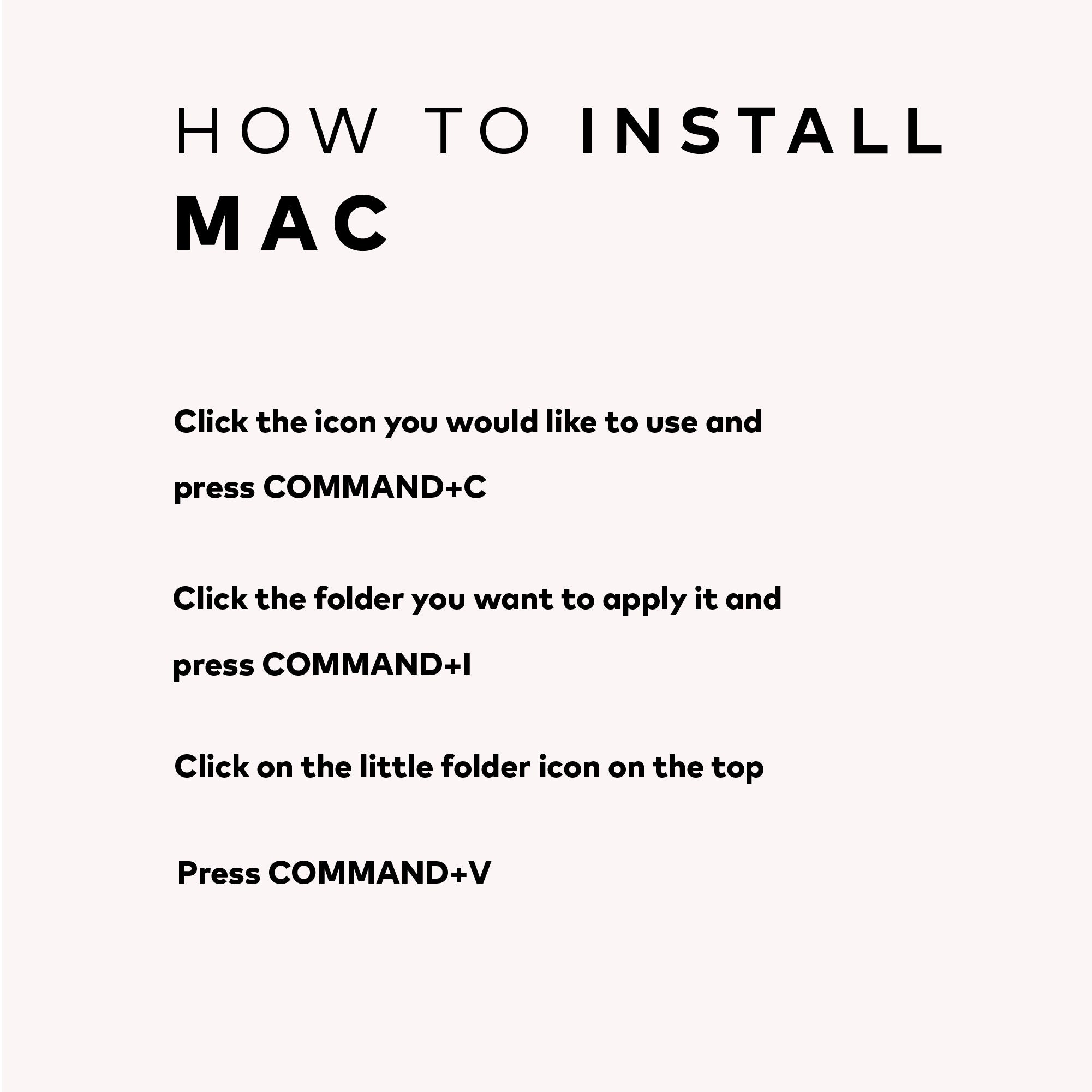 9 Desktop Folder Icons Pack, Neon Gradient Colour Palette Imac, Windows ...