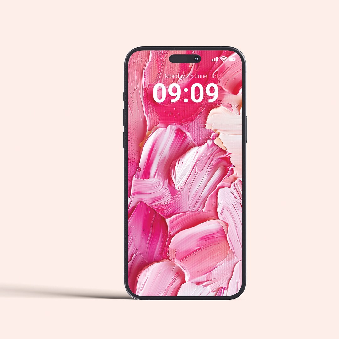 Aesthetic Phone Background Watercolor Brush Stroke Ios Wallpaper ...