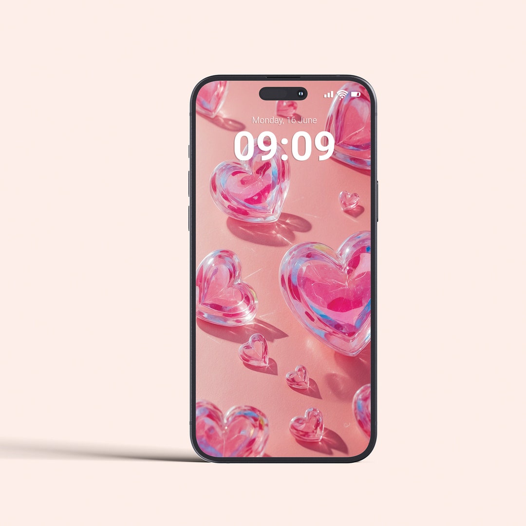 Aesthetic Phone Background Watercolor Valentines Ios Wallpaper Minimal ...