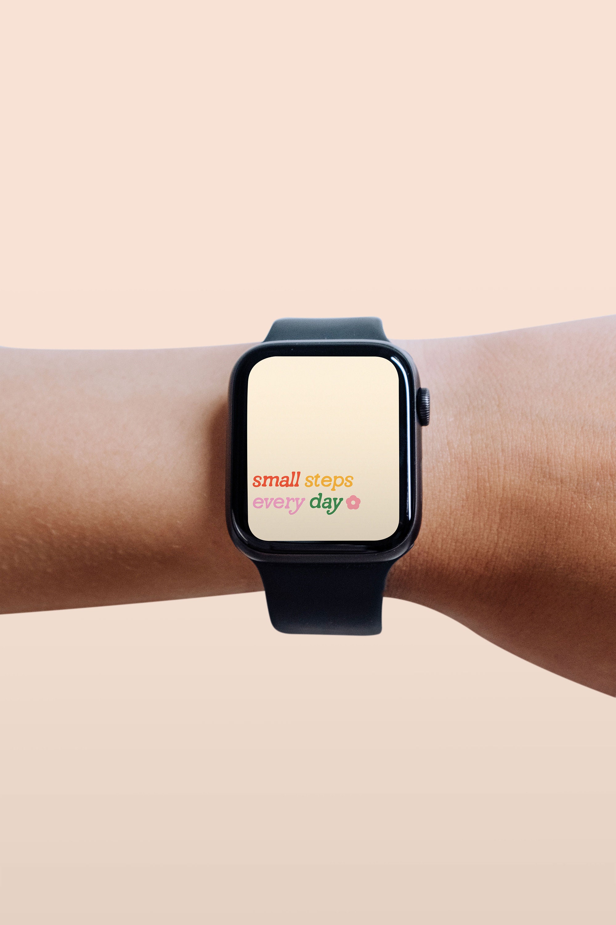 Motivational Quote Apple Watch Wallpaper: Feminine Smartwatch ...